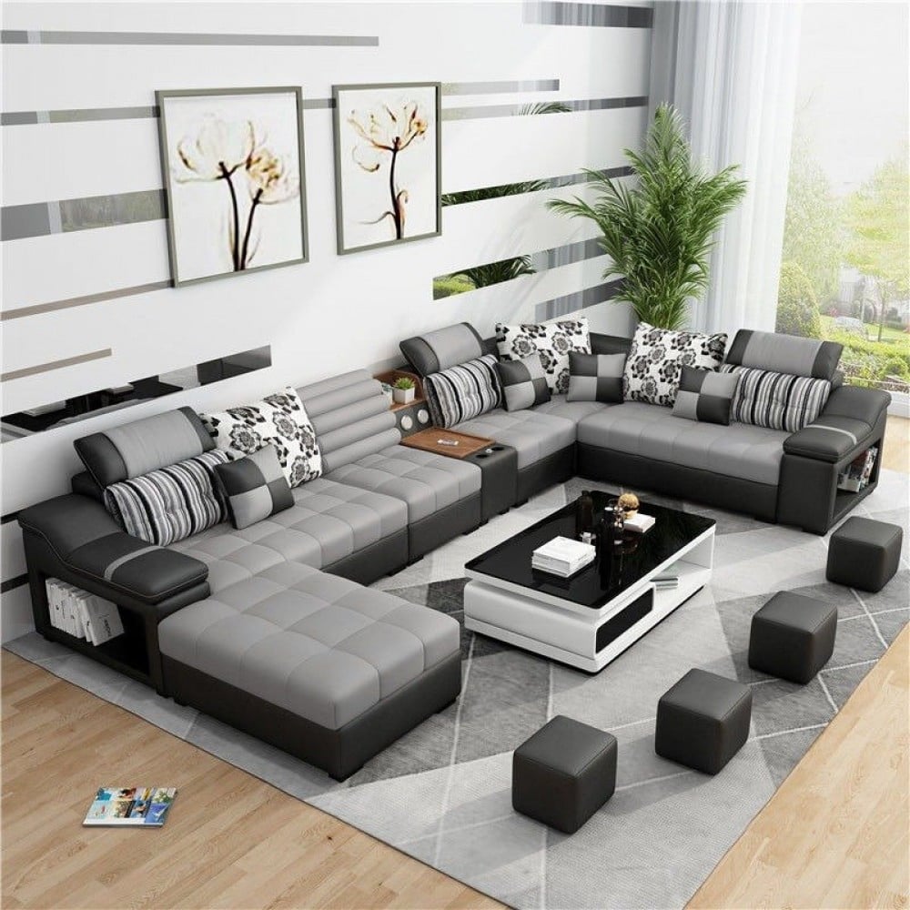 كنب متصل مودرن .. موديلات فخمة تعطي منزلك رونق خاص